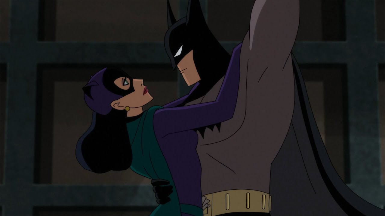 Catwoman & Batman chase and kiss scene | Batman Caped Crusader 2024 ...