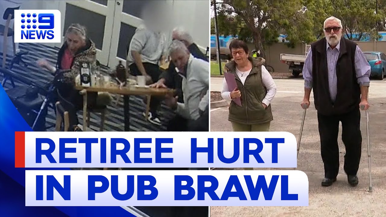 Pub brawl in Melbourne leaves retiree with horrific injuries | 9 News ...