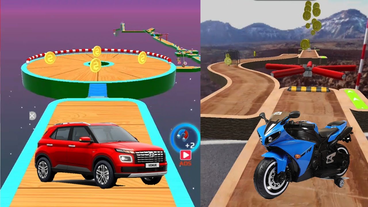 going balls game play vs sky rolling ball car racing _ WALKTHROUGH IOS ...