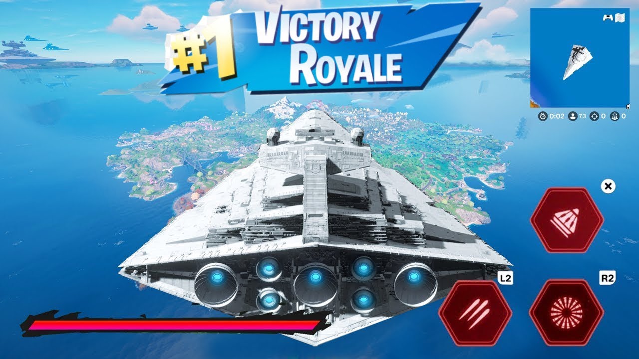 How To Get The STAR DESTROYER in Fortnite (New Update) - YouTube