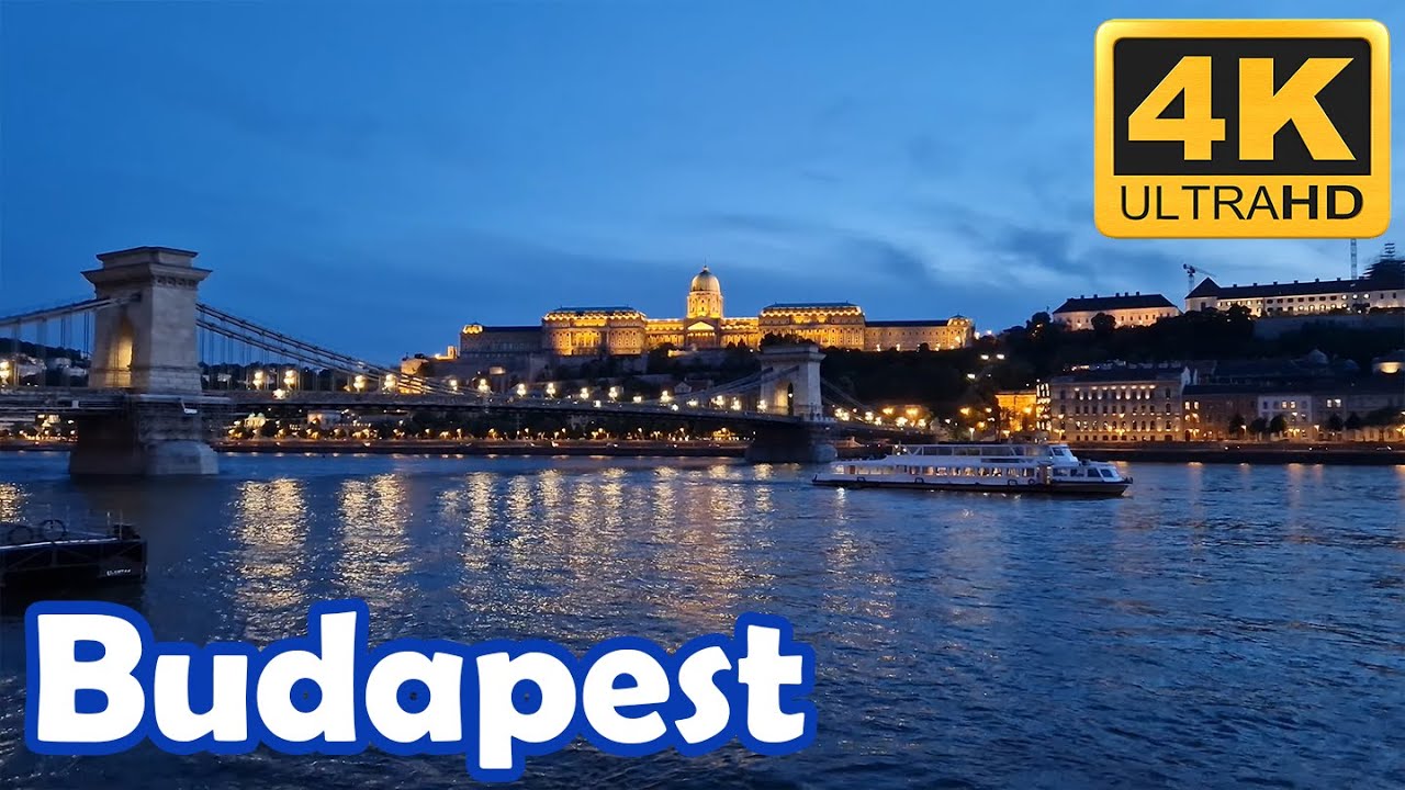 Budapest Evening Walking Tour (4K UHD) 2023 - YouTube