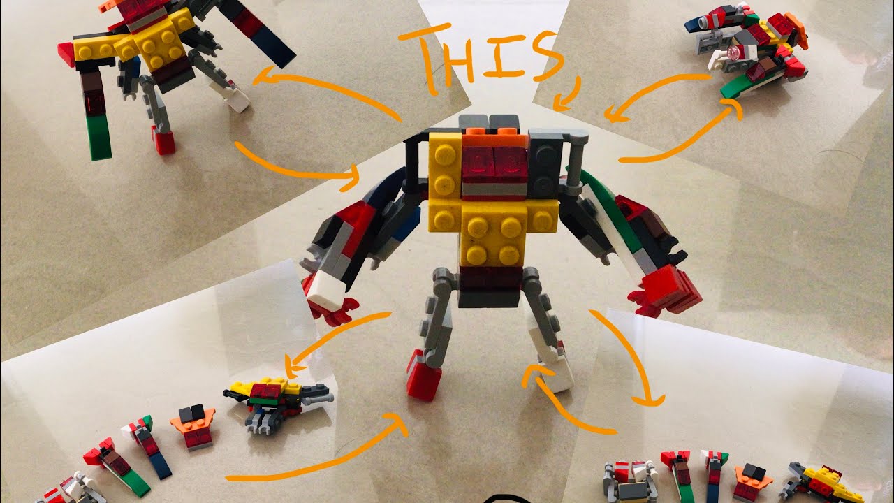 REMODEL OF mini Lego youtuber’s micro combiner… - YouTube