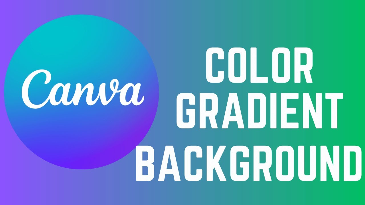 How to Create Multicolor Background In Canva | Canva Tutorial - YouTube