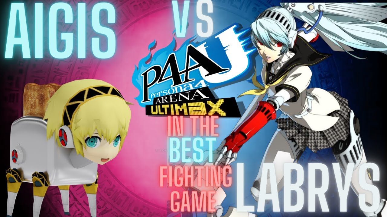 LABRYS VS AIGIS in THE BEST FIGHTING GAME!! - YouTube