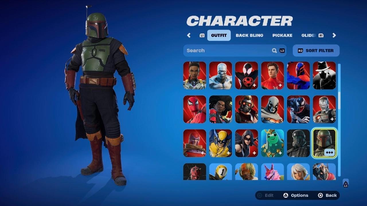 Fortnite locker tour (2025 Chapter 6 season 1) - YouTube