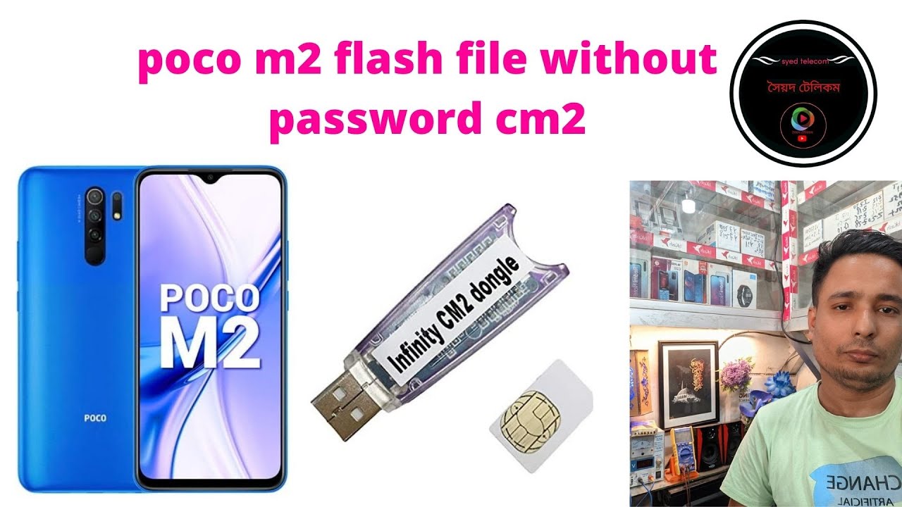 poco m2 flash file without password /cm2 - YouTube