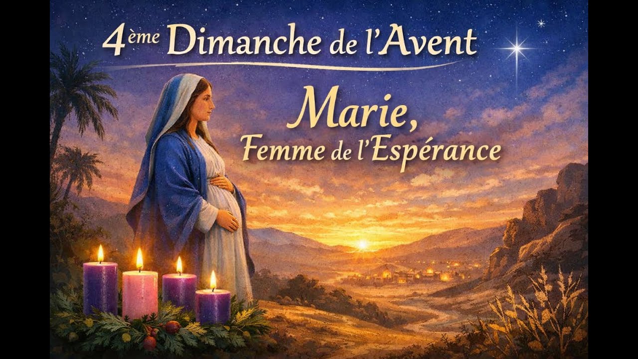 Quatrième dimanche de l'avent: Marie , femme de l'espérance#avent2025 # ...
