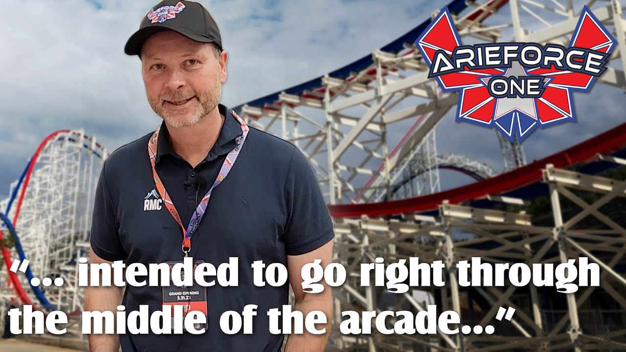 ArieForce One Roller Coaster At Fun Spot America Atlanta - RMC ...