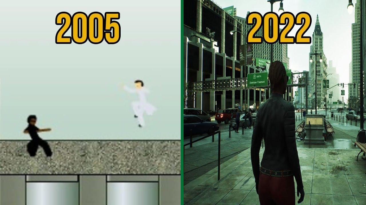 Evolution of The Matrix Games (2003-2021) - YouTube