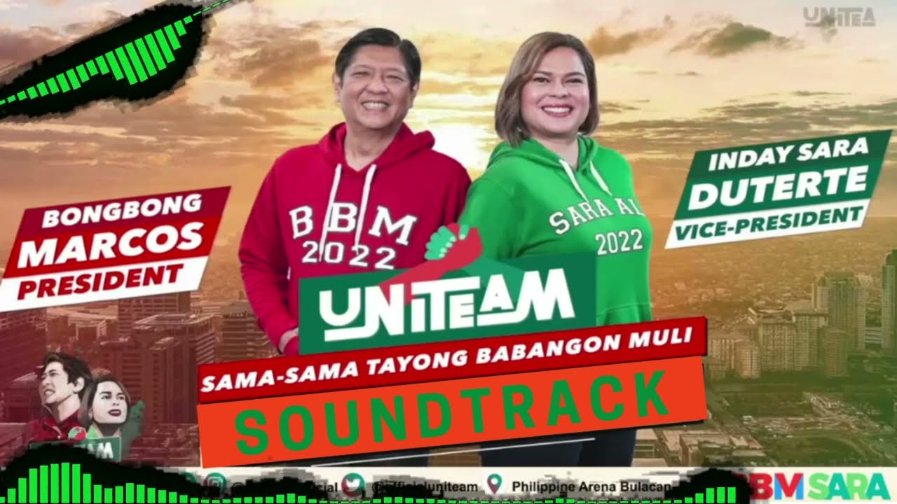 BBM SARA UNITEAM SOUNDTRACK DURING PROCLAMATION RALLY AT PHILIPPINE ...