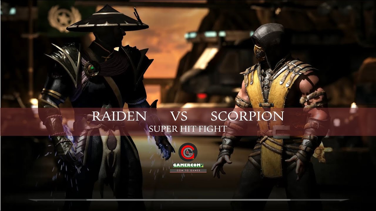 MK-X Raiden Vs Scorpion Super Hit Fight GC101 Gameplay 2025 - YouTube