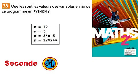 ALGORITHMES ET PROGRAMMATION PYTHON-Exercices corrigés-SECONDE - YouTube
