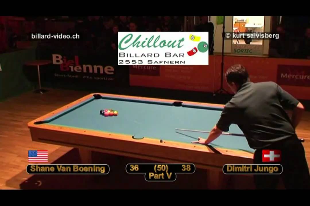 Billard Showdown Dimitri Jungo (SUI) vs Shane van Boening (USA) Part 5 ...