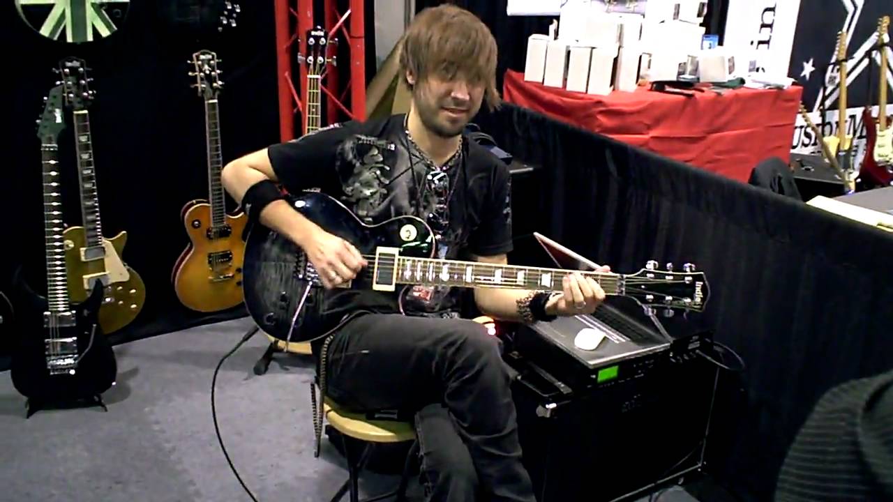 Andy Wood visits Indie Guitar Booth NAMM 2010 - YouTube