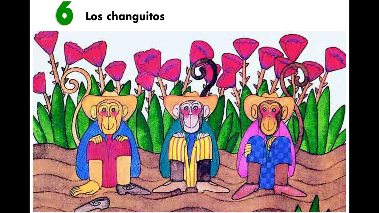 Lectura - canción Los changuitos - YouTube