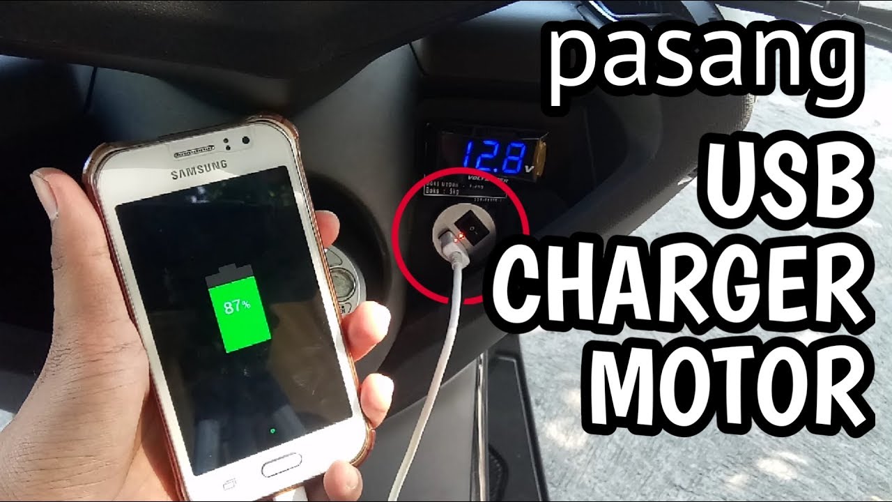 CHARGER HAPE MOTOR NMAX - YouTube