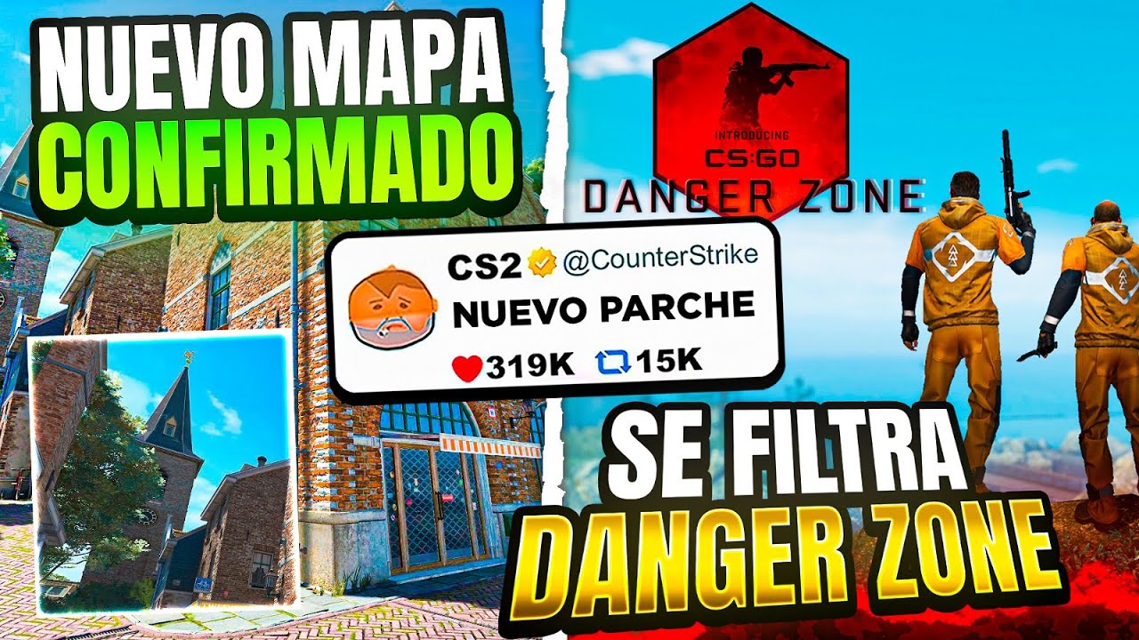 UPDATE | VALVE CONFIRMA NUEVOS MAPAS PARA CS2 & REMAKE DANGER ZONE ...