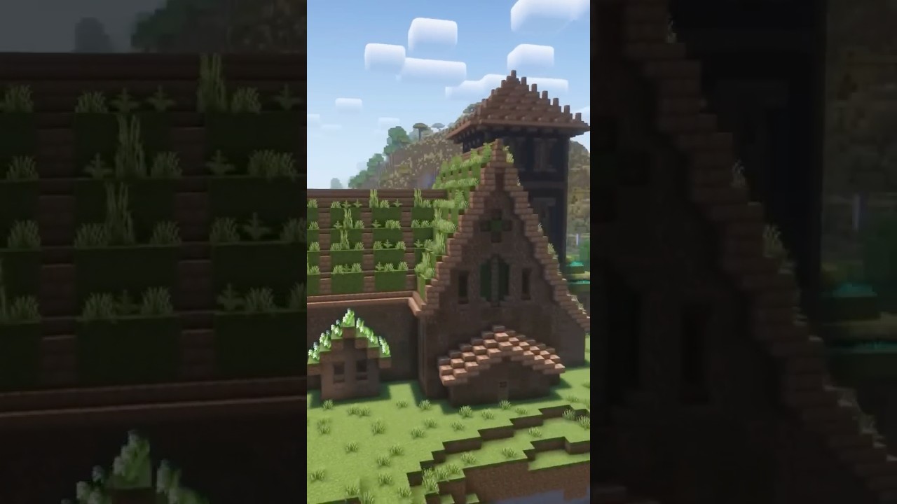 I Made a Minecraft Dirt House Actually Look Good - YouTube