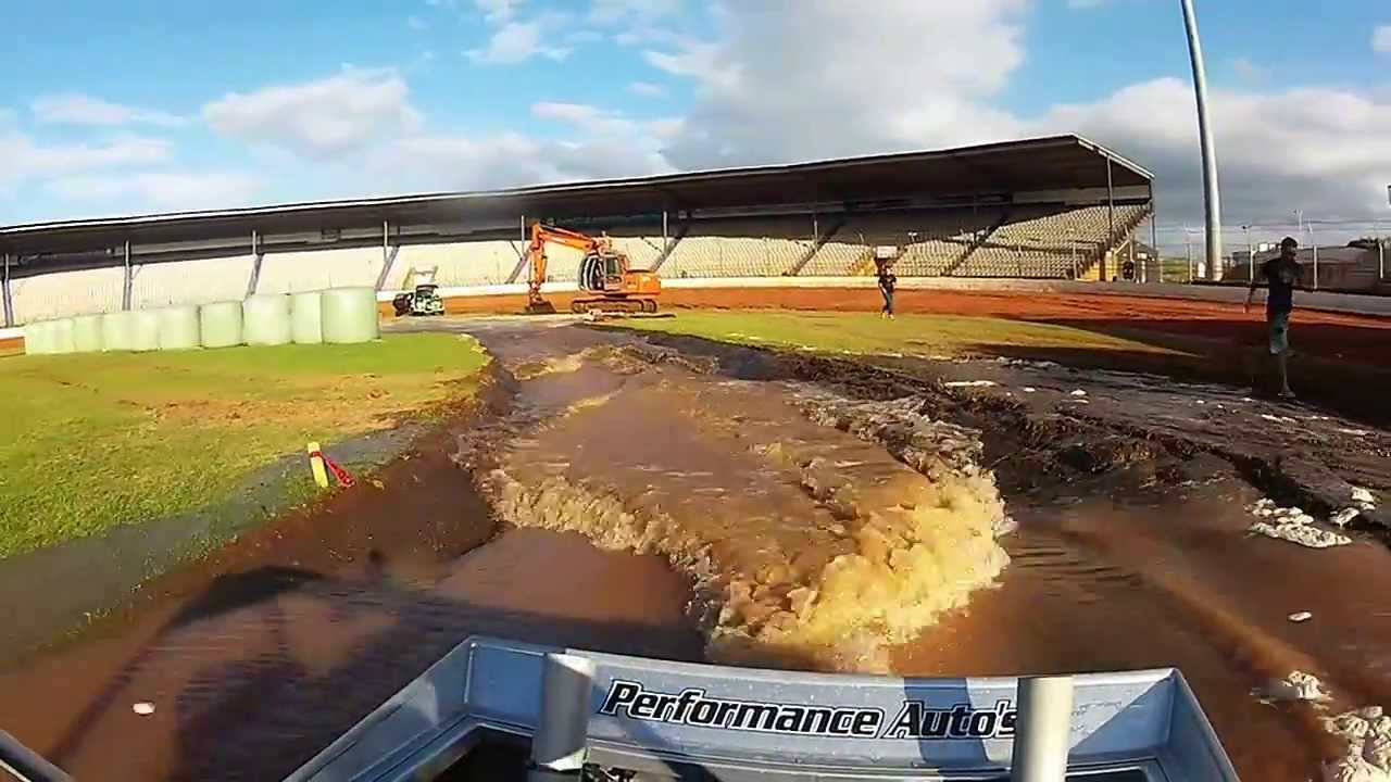 ENZED V8 Jetsprints Gopro ASB Stadium Baypark - YouTube