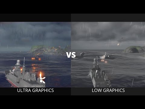 Low VS Ultra graphics comparison | Modern Warships - YouTube