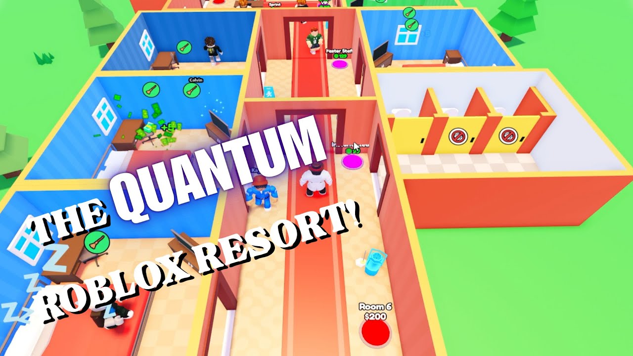The QUANTUM Roblox Resort! - Roblox - YouTube
