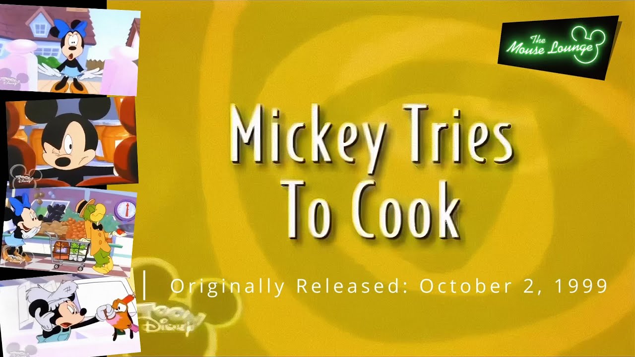 "Mickey Tries to Cook" | Mickey Mouse Works (S01E12 | 1080P AI Upscale ...