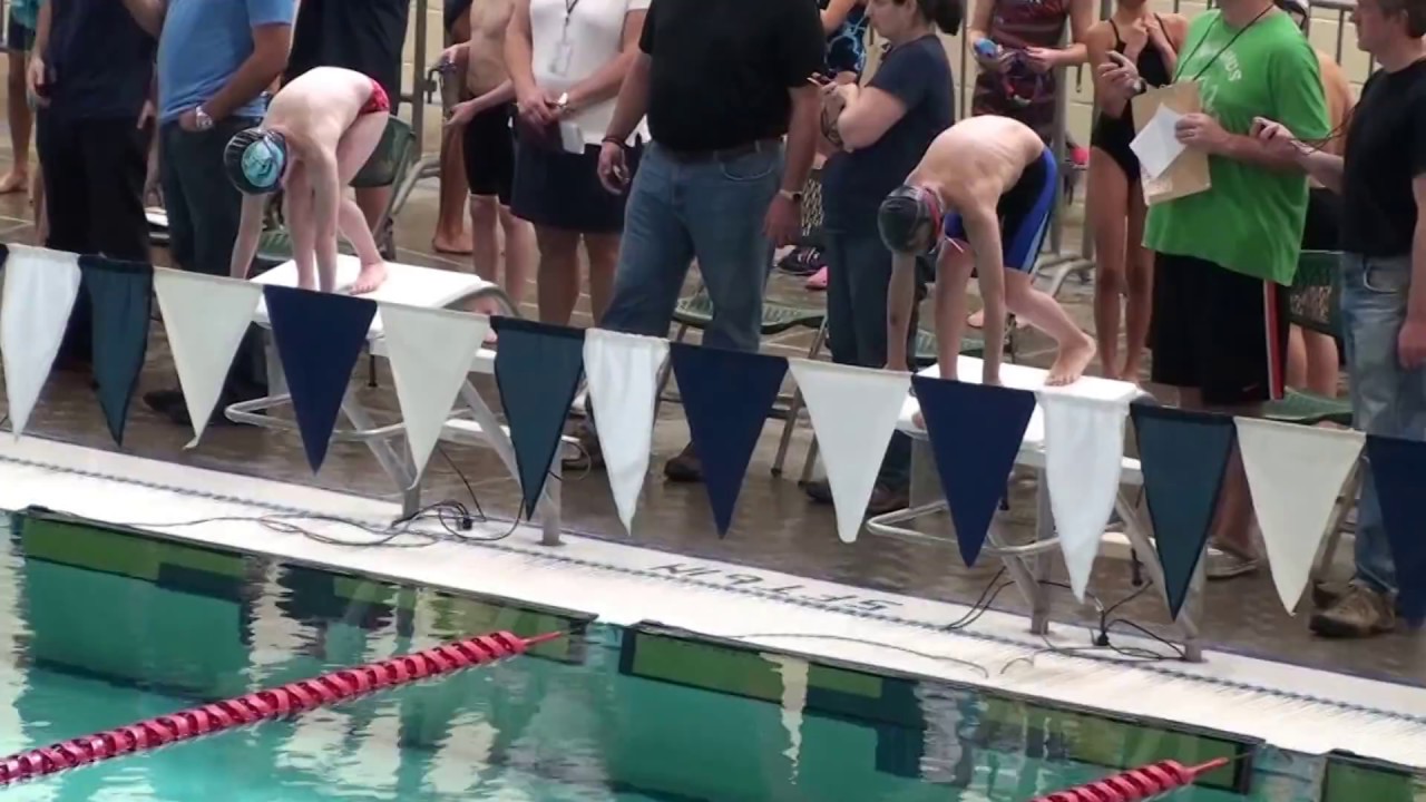 2017 Oregon U10 Swimming Championships, 50 Meter Breastroke - YouTube