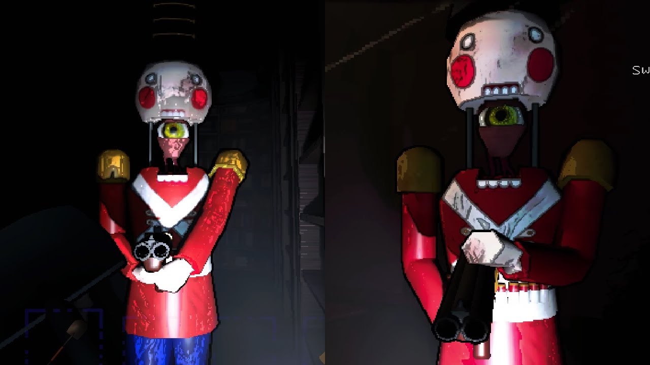 Killing Nutcracker in Lethal Company examples - YouTube