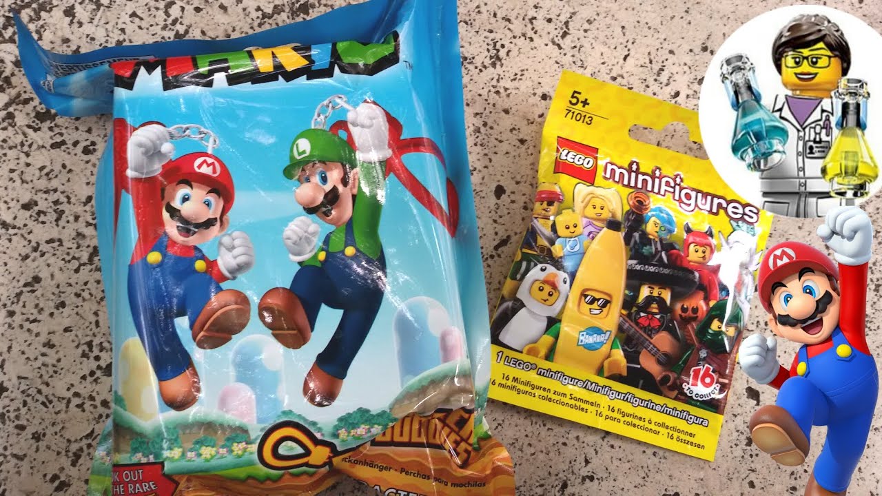 Blind bag!!! Super Mario e Lego Minifigures 16!! STUPENDI!!! - YouTube