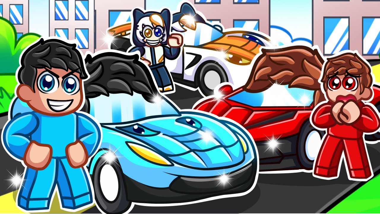 Compré COCHES de NACHO y DAGAR en Roblox! Driving Empire - YouTube