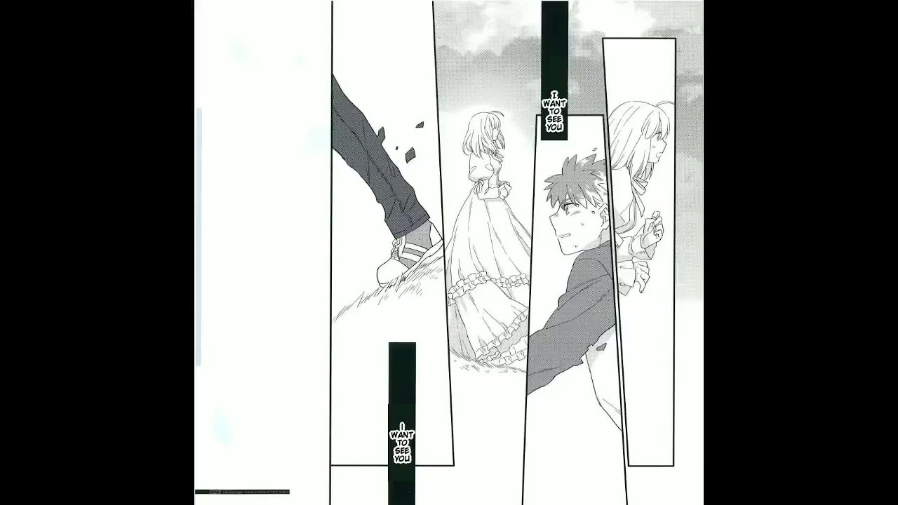 Fate/Stay Night :- Fate route/Saber route Avalon Ending in manga Fate ...