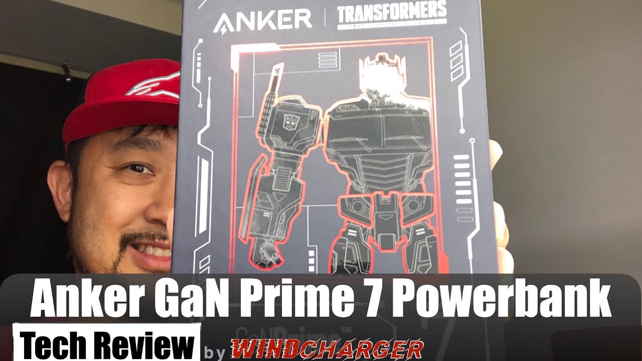 Tech Review: Anker Transformers GaN Prime 7 Power Bank - YouTube