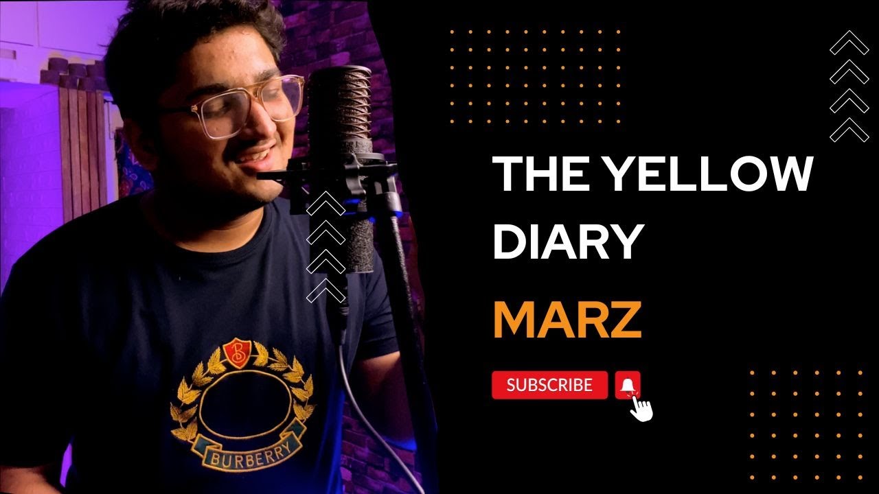 Meet Soni Music sings MARZ - Stunning original by "The Yellow Diary ...