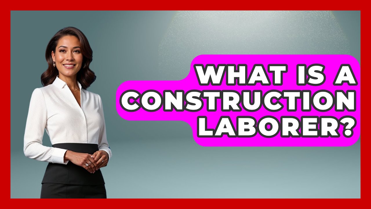 What Is A Construction Laborer? - Civil Engineering Explained - YouTube