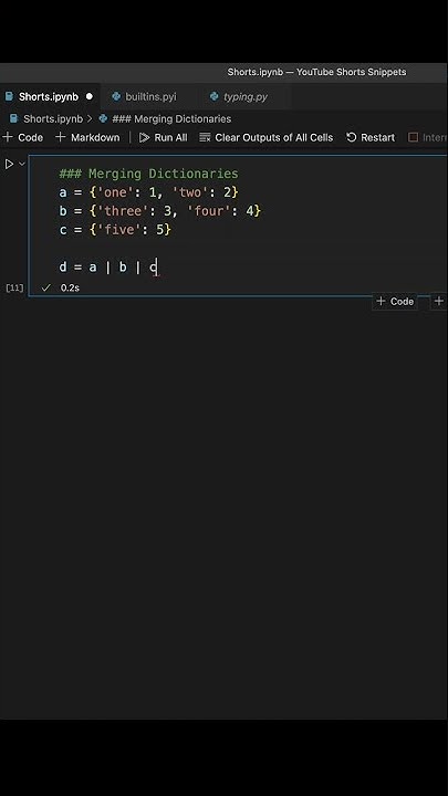 Do you know how to merge 3 dictionaries in single line? || Powerful One Liner Python codes - 7 ...