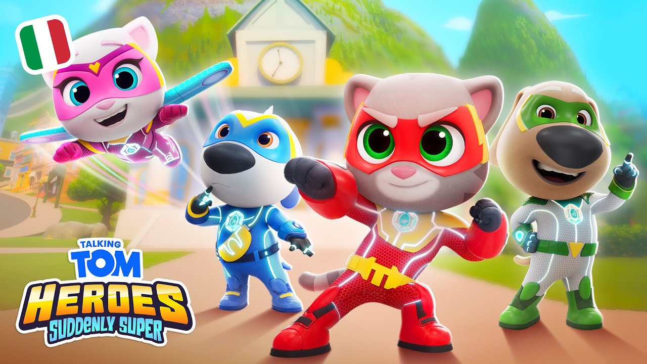 Trailer ufficiale 🦸⚡️ Talking Tom Heroes: Super amici | Diventa super ...