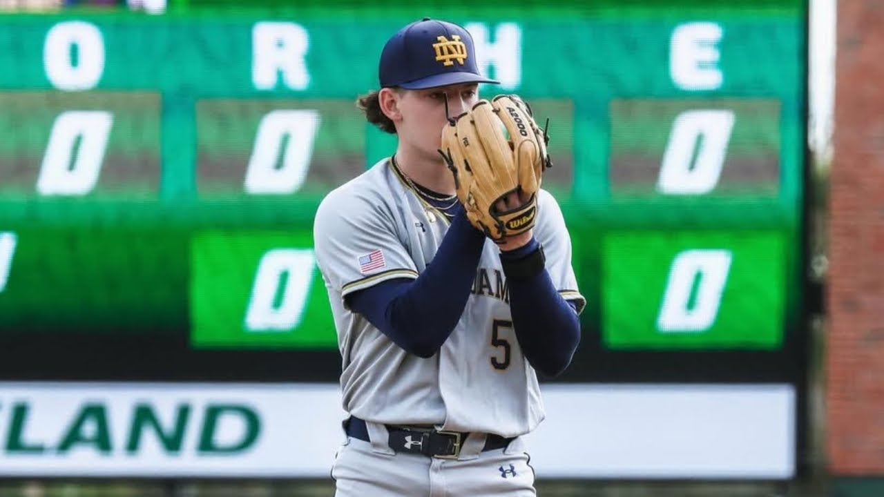 Rory Fox 2025 College Baseball Highlights! | Notre Dame Fighting Irish ...