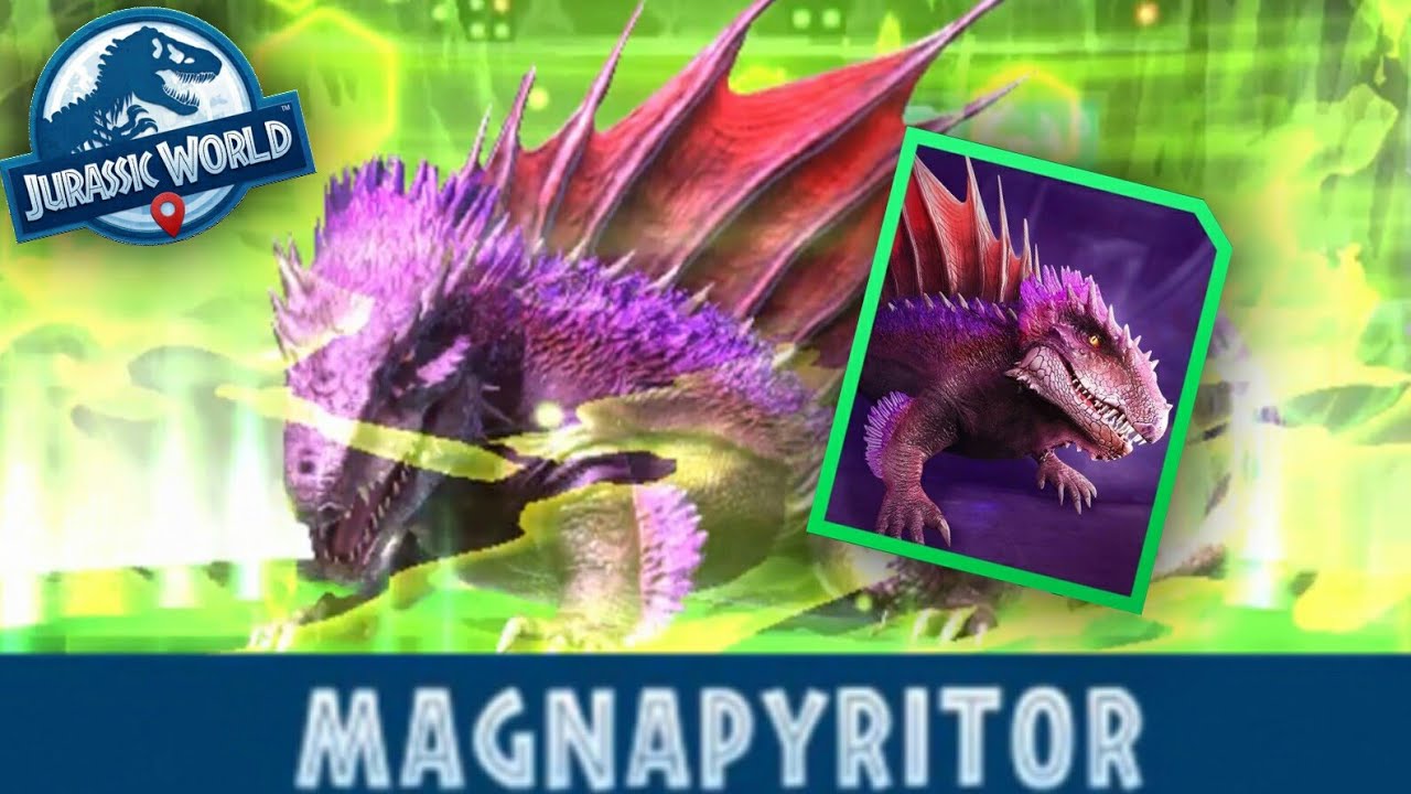 Magnapyritor Unlocked!! - Jurassic world alive - YouTube