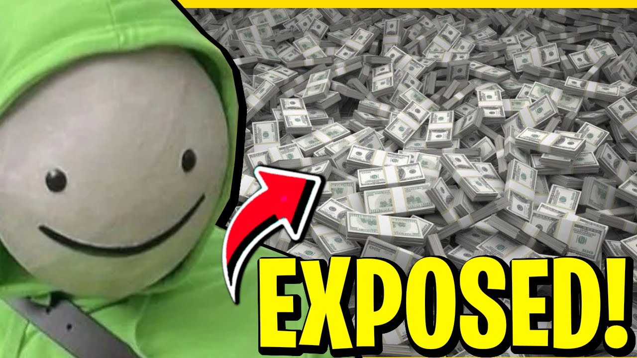 Dream 💰EXPOSED💰 For Playing Minecraft For ONE REASON ONLY! 😮MONEY ...