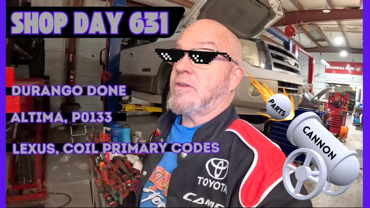 DURANGO, Altima P0135, Lexus Coil Primary Codes, Auto Repair Shop DAY ...