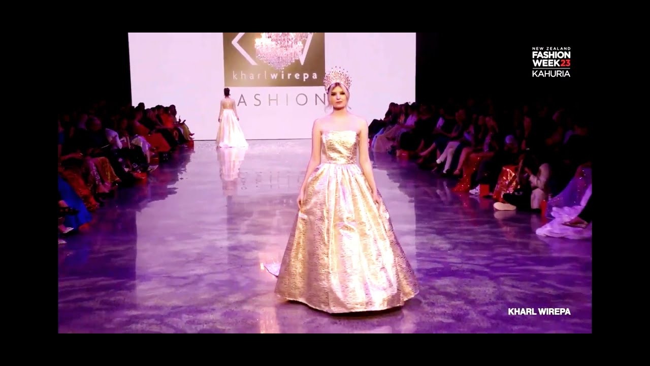 KHARL WIREPA Runway Show | New Zealand Fashion Week 2023 - YouTube