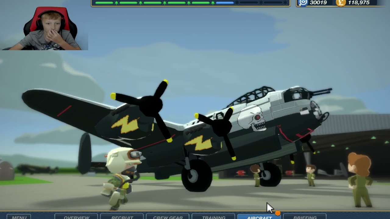 Heavy Air Fire Spotlights Shinning on Plane from Enemy WW2 Doomsday ...