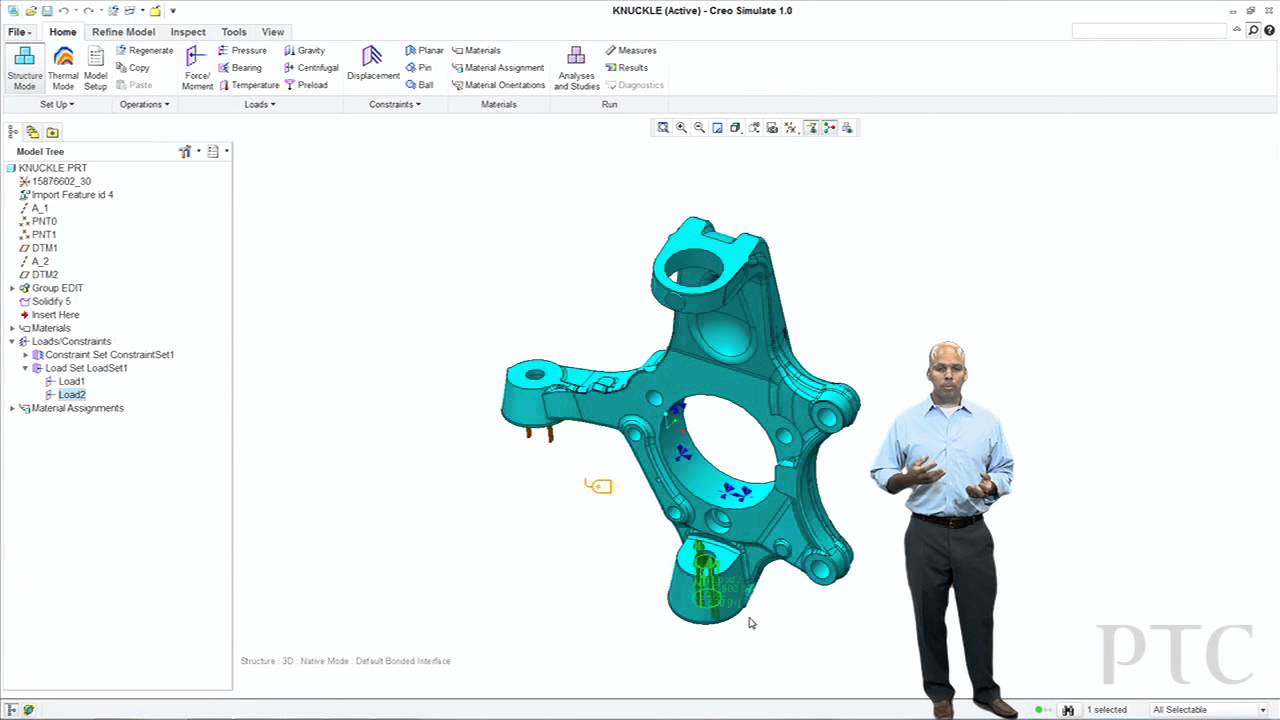 CREO Simulate - Introducing CREO simulate demo - YouTube