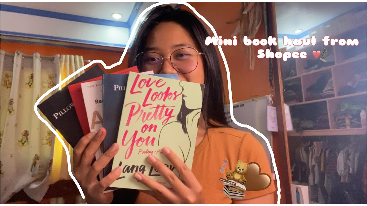 MINI BOOK HAUL FROM SHOPEE - YouTube
