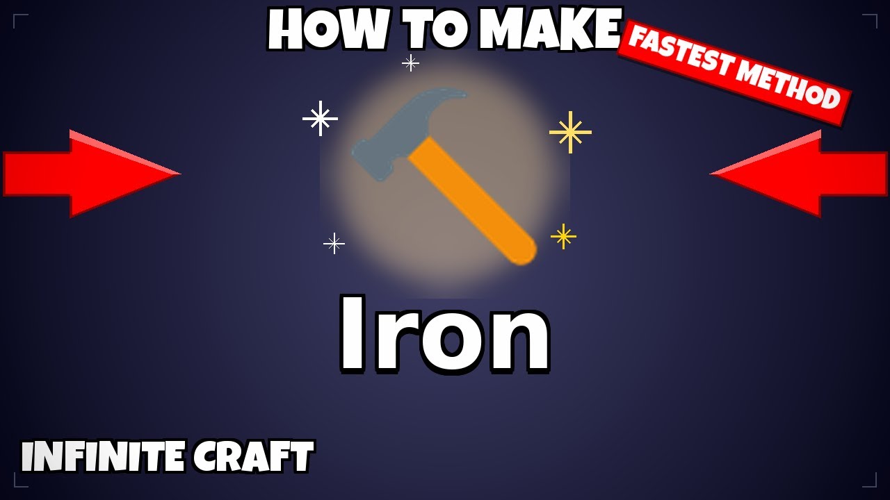 How to make 🔨 Iron - Infinite Craft - YouTube