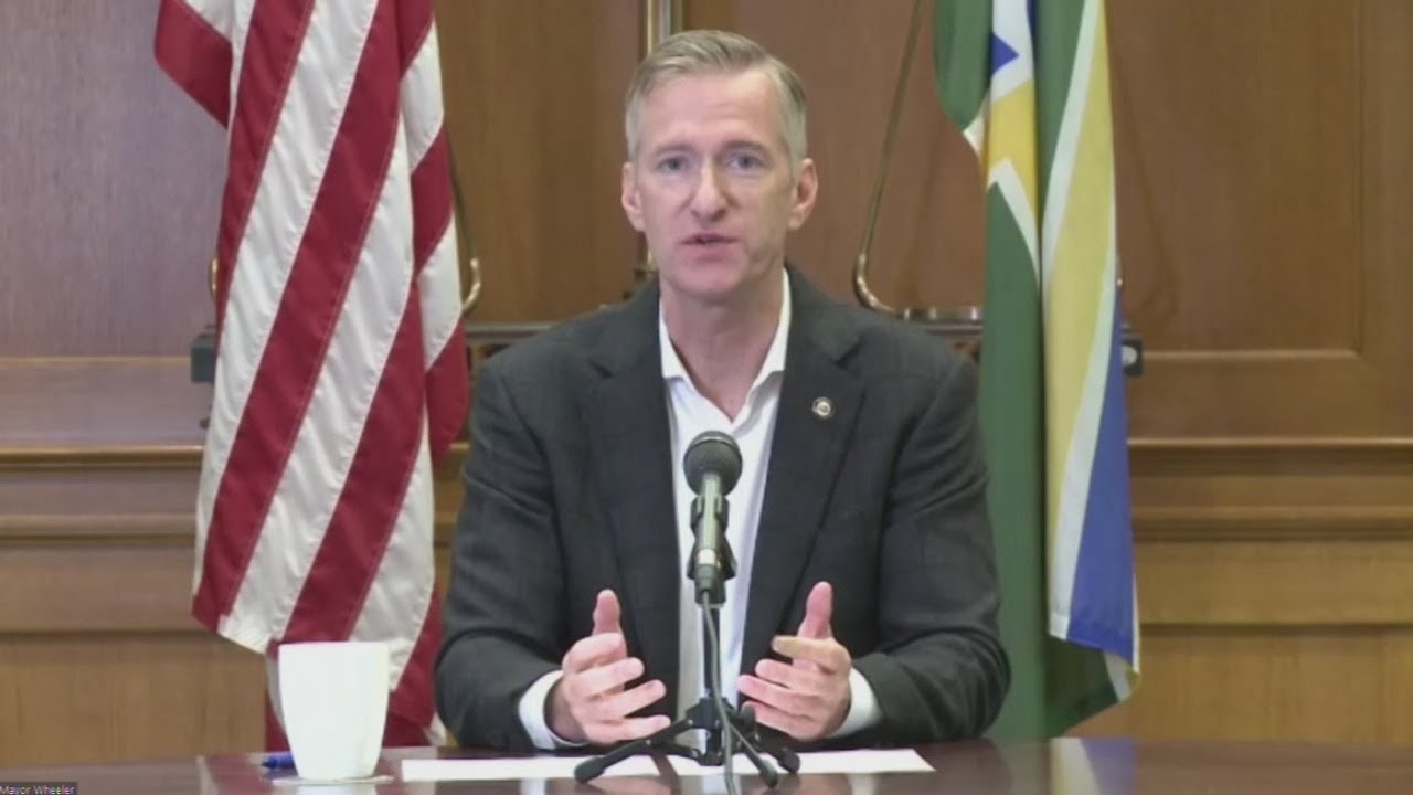 Mayor Wheeler discusses COVID-19 and the housing market in Portland ...