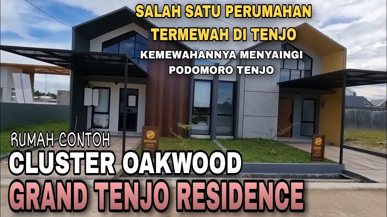 REVIEW RUMAH CONTOH TIPE OAKWOOD GRAND TENJO RESIDENCE - YouTube