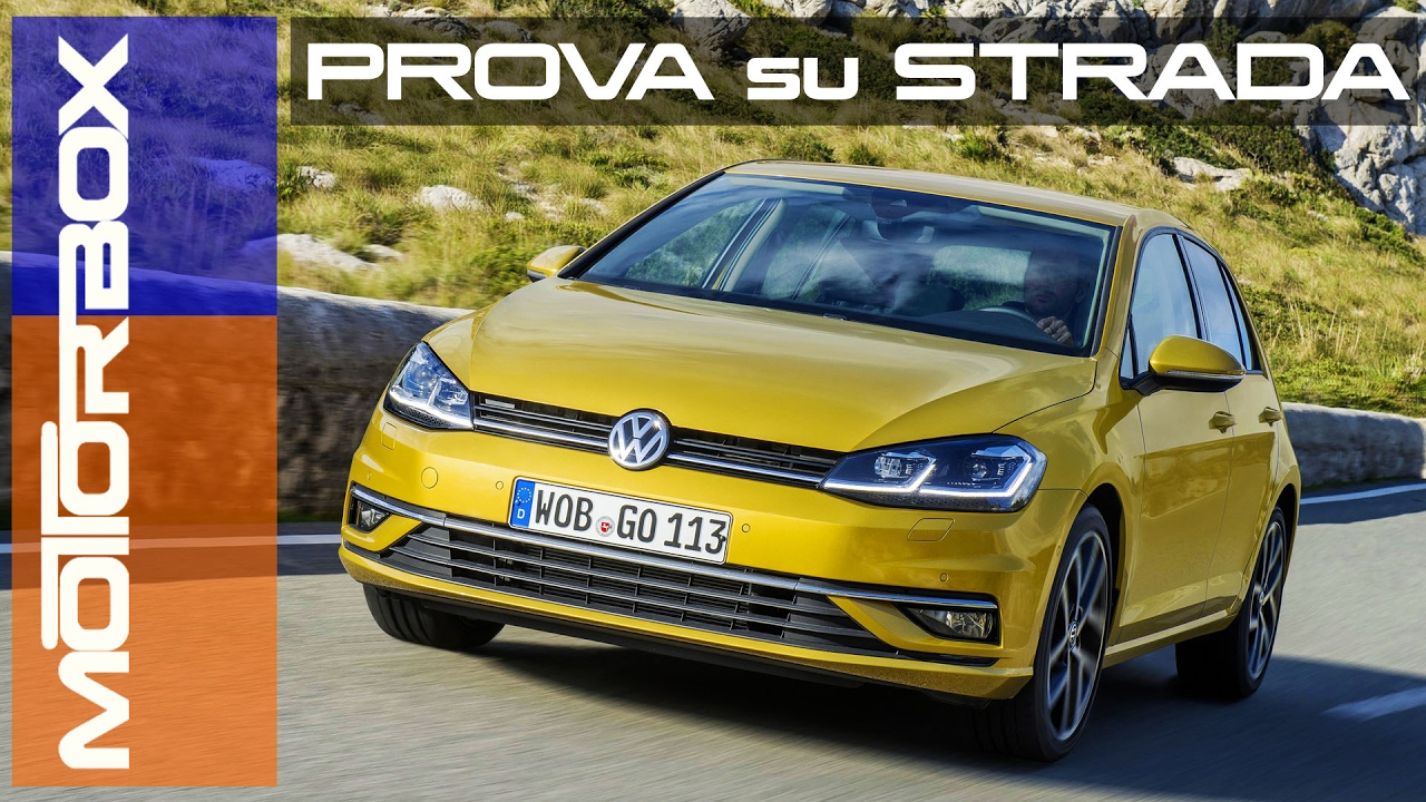 Volkswagen Golf restyling: la prova di MotorBox - YouTube