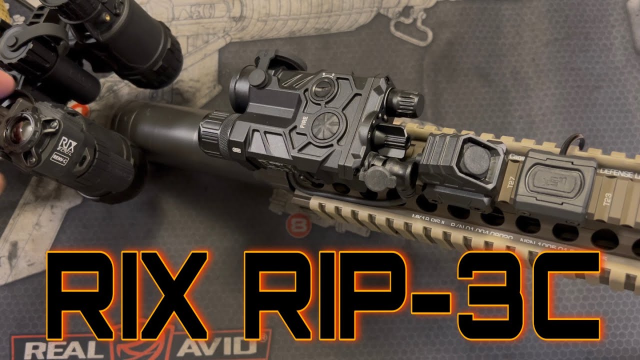 All New RIX RIP-3C Laser Aiming Module - Major Capability, Minor Cost ...
