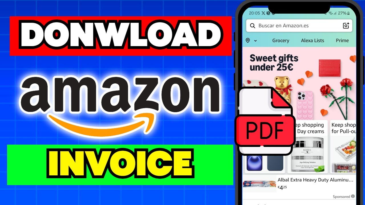 How to Download an Invoice from Amazon (Quick & Easy) - YouTube